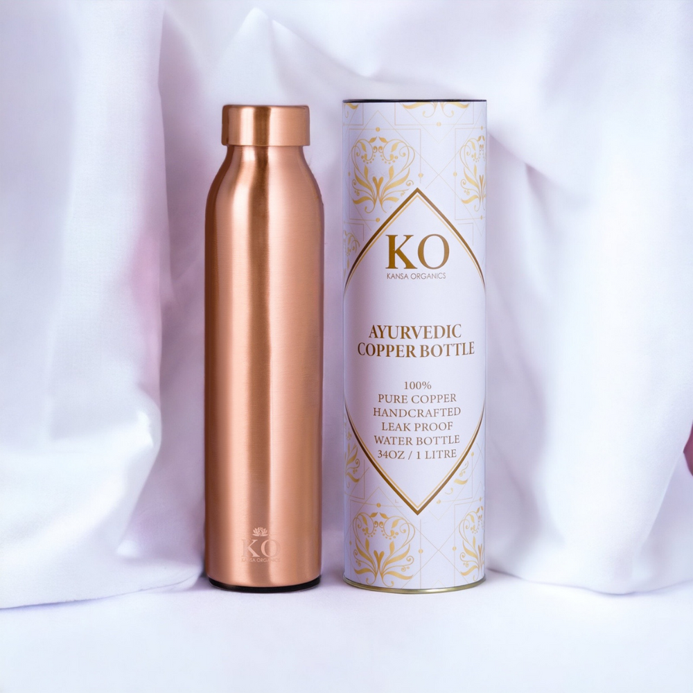 Copper Bottle - Seamless – Kansa Organics