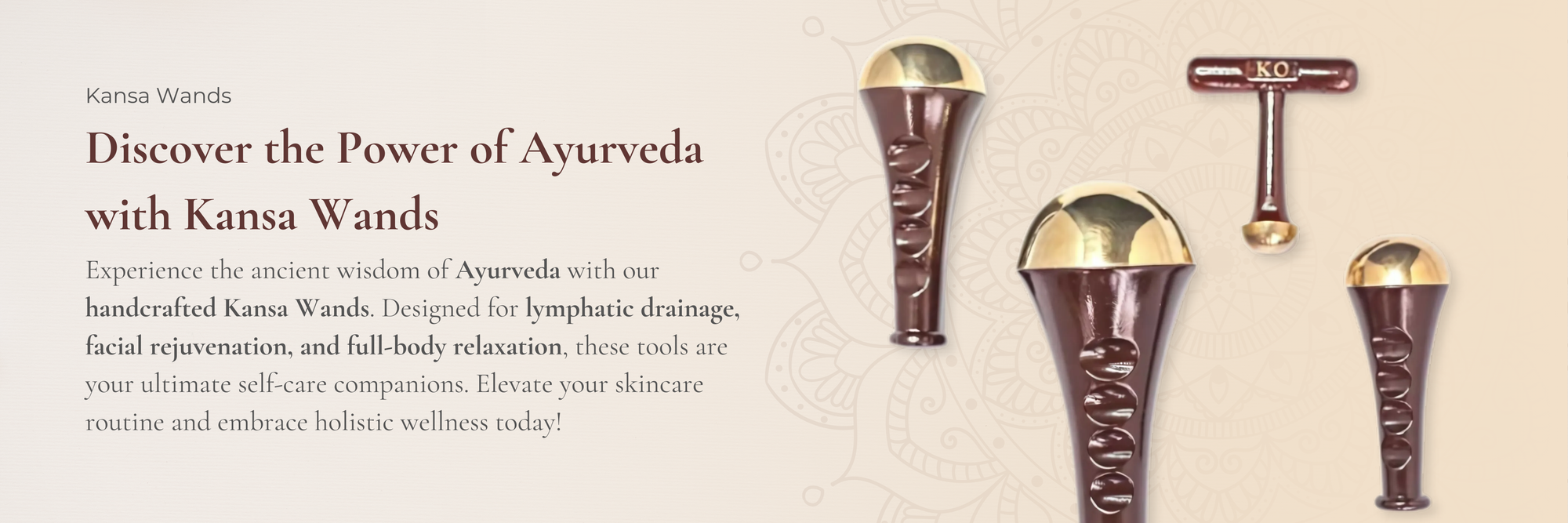 Buy Kansa Wands Wholesale - Bulk Ayurvedic Face & Body Massage Tools ...