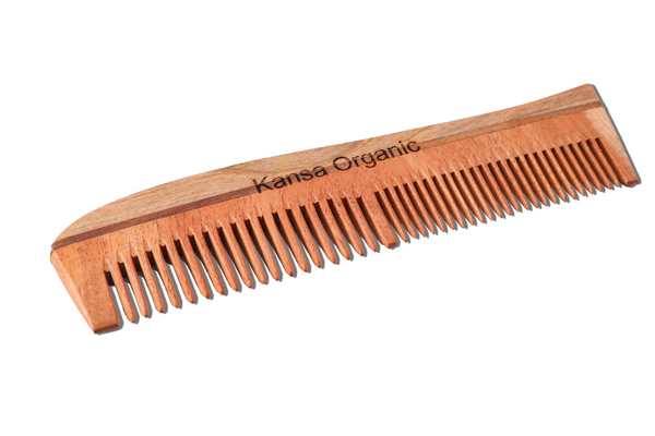 Buy Neem Comb - Natural Ayurvedic Tool for Healthy Hair – Kansa Organics